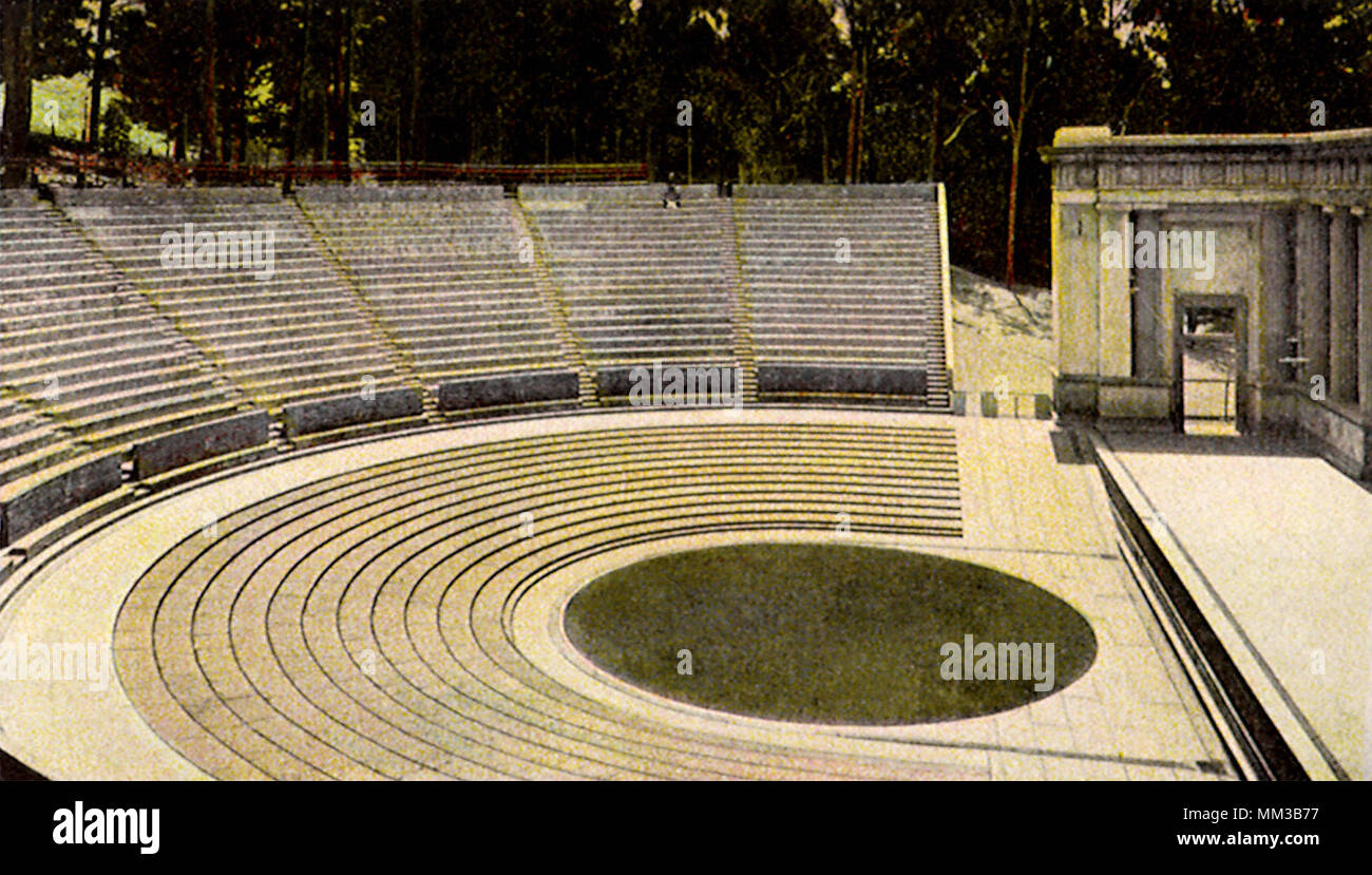Greek Theatre. U.C. Berkeley. Berkeley. 1920 Stock Photo - Alamy