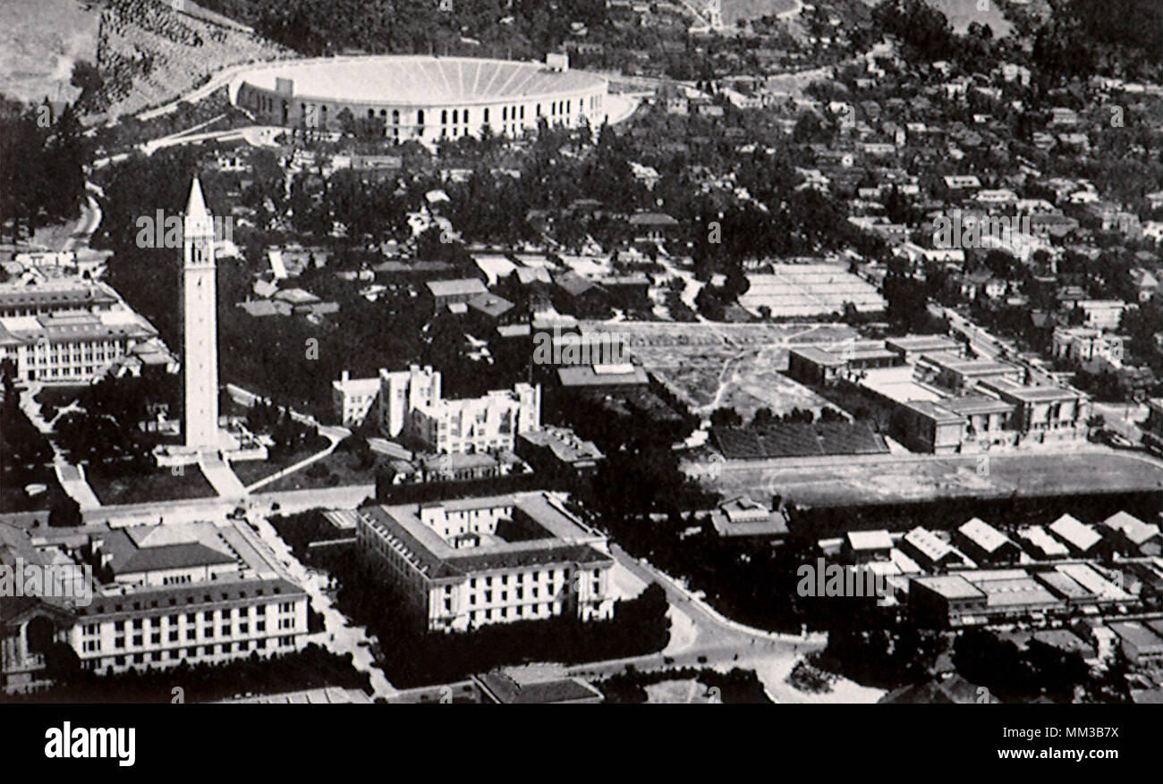 University of California Campus. Berkeley. 1935 Stock Photo - Alamy