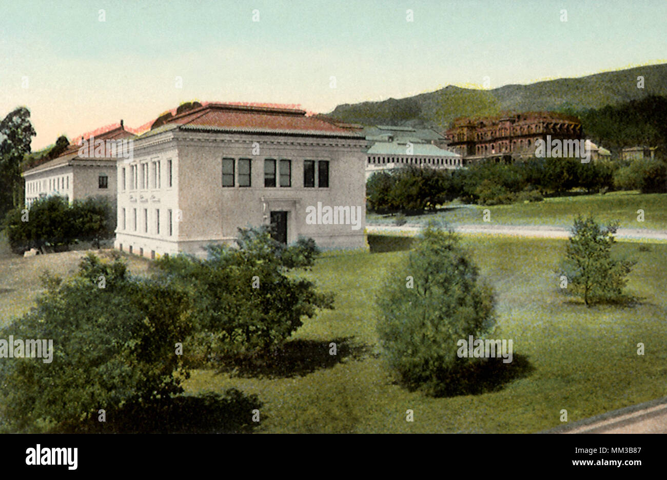 Hearst Buildings. U.C. Berkeley. 1910 Stock Photo - Alamy