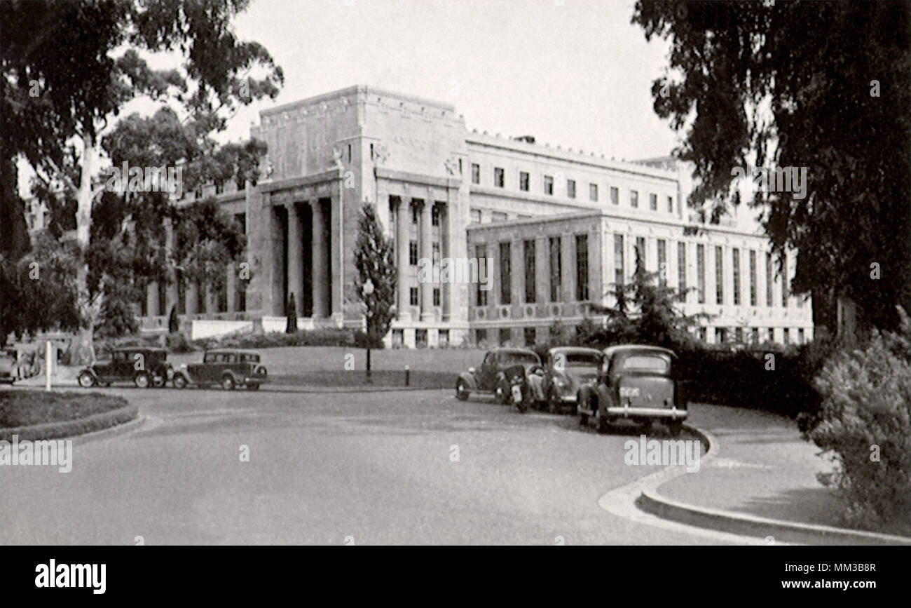 Life Science Building. U.C. Berkeley. 1935 Stock Photo - Alamy