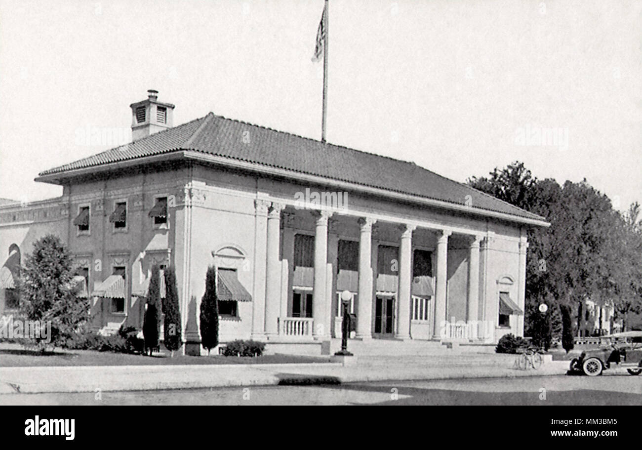 Post Office. Hanford. 1920 Stock Photo - Alamy