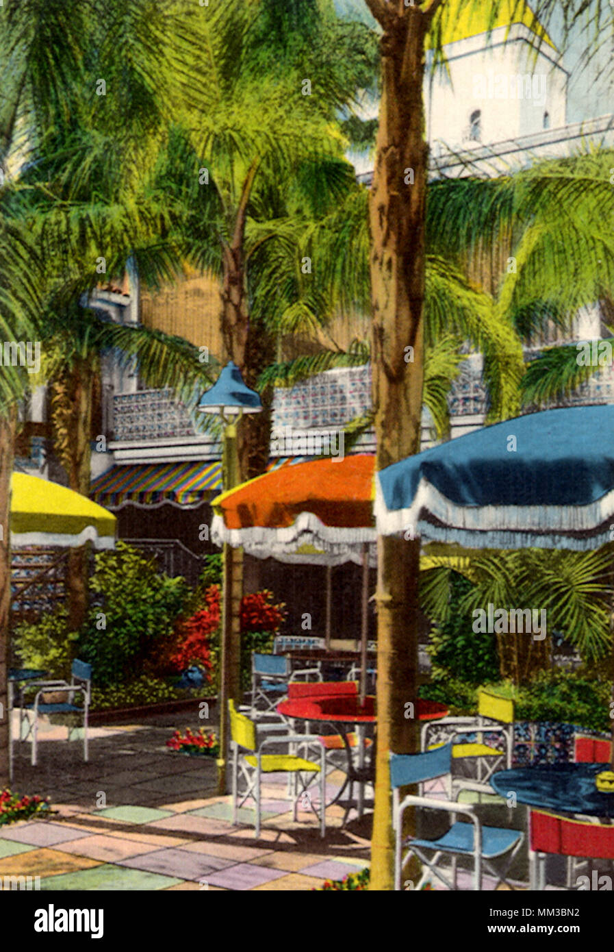 Bakersfield Inn. Bakersfield. 1940 Stock Photo - Alamy