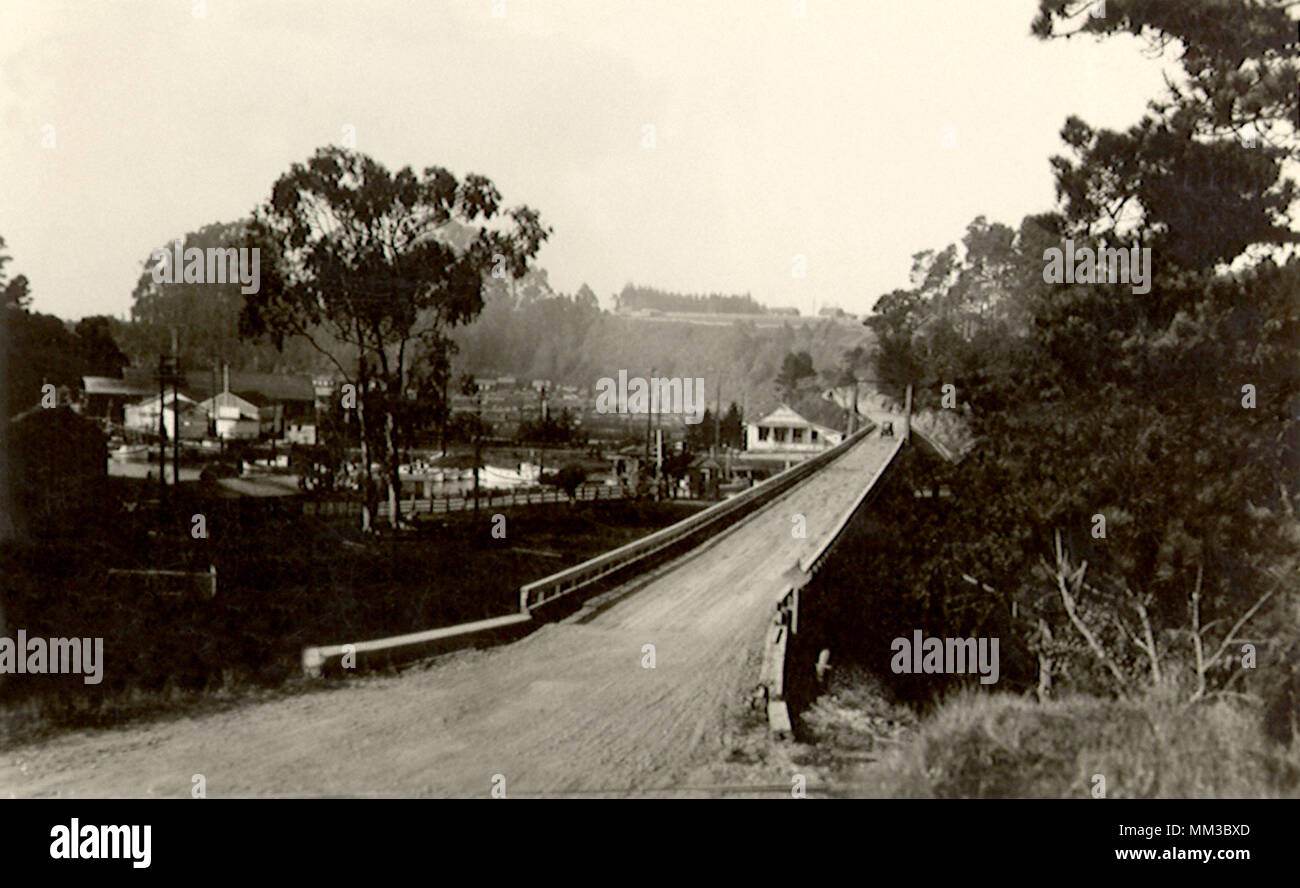 Noyo Bridge. Near Fort Bragg. 1937 Stock Photo - Alamy