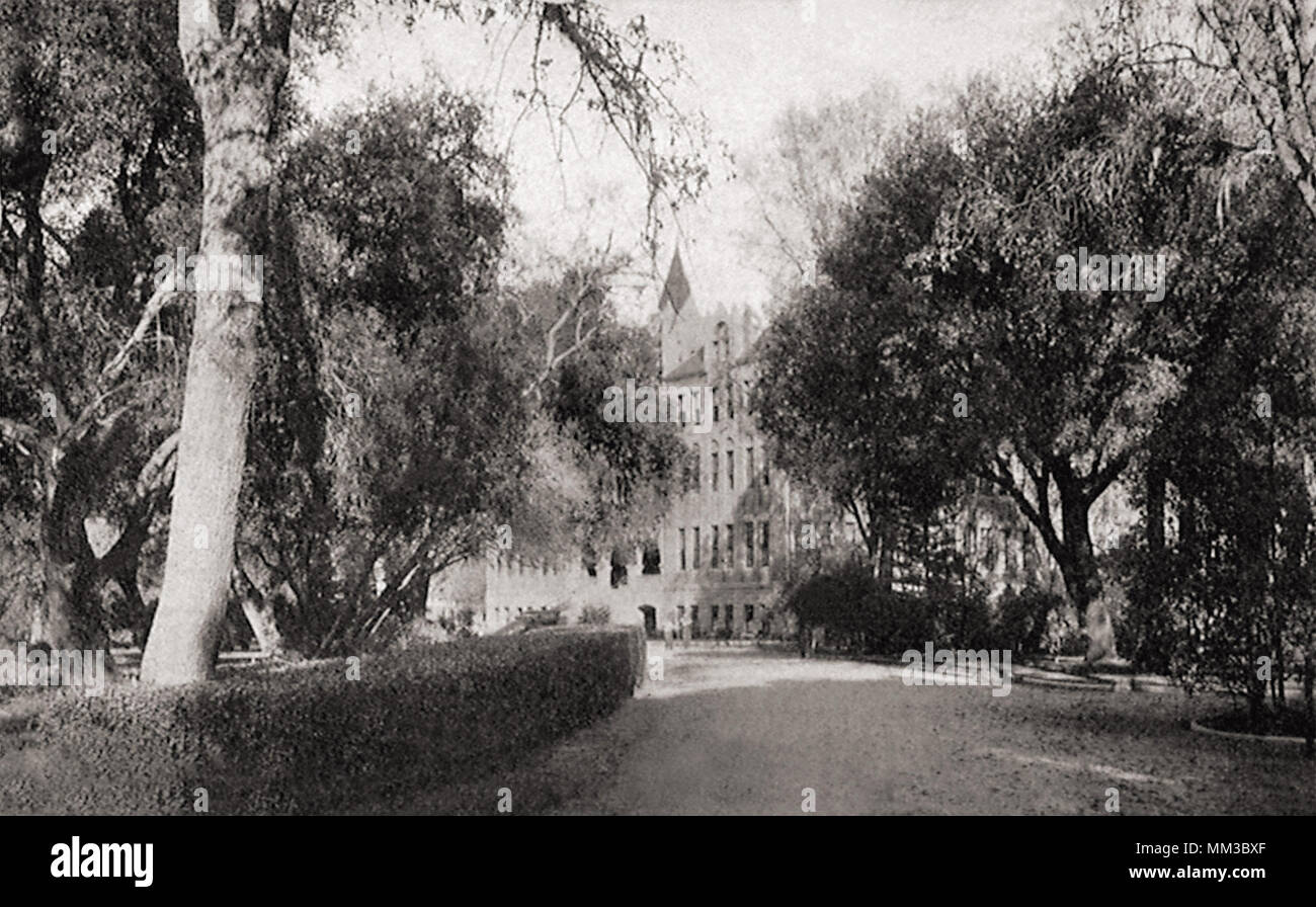 Mendocino State Hospital. Ukiah. 1915 Stock Photo - Alamy