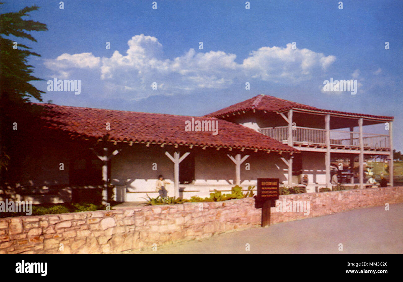 Old Custom House. Monterey. 1965 Stock Photo - Alamy