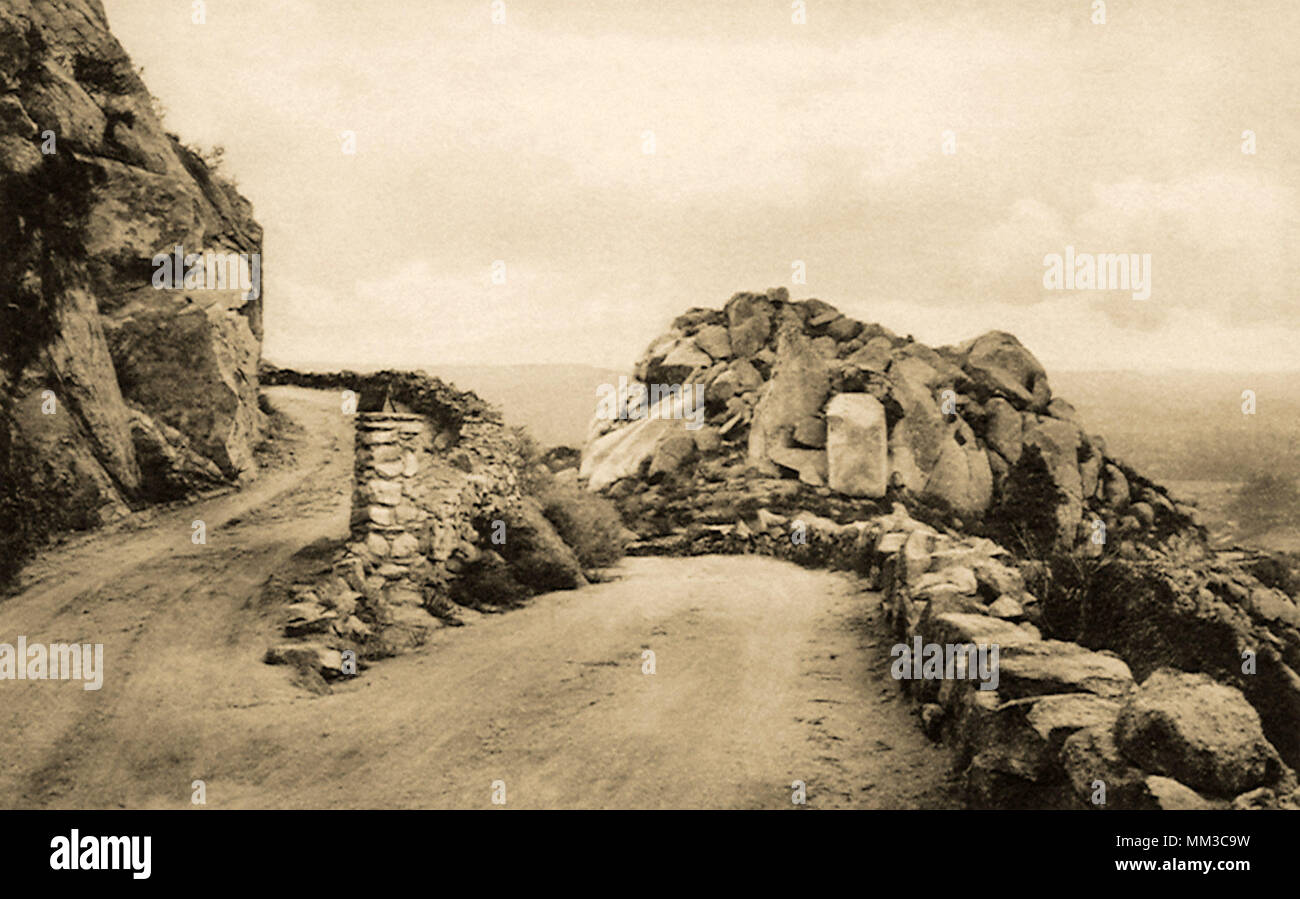 Mount Rubidoux. Riverside. 1915 Stock Photo - Alamy