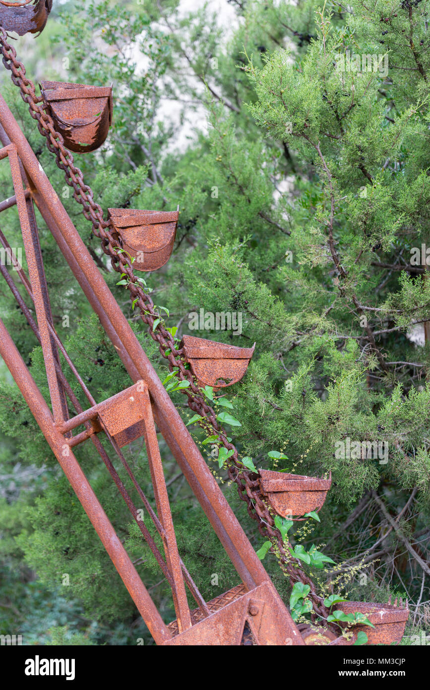 old rusty conveyor belt Stock Photo - Alamy