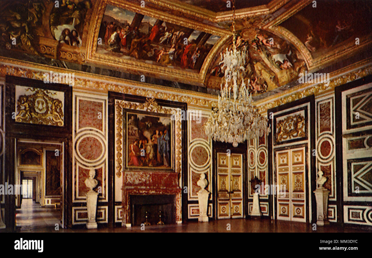Guard Room at Castle. Versailles. 1930 Stock Photo - Alamy