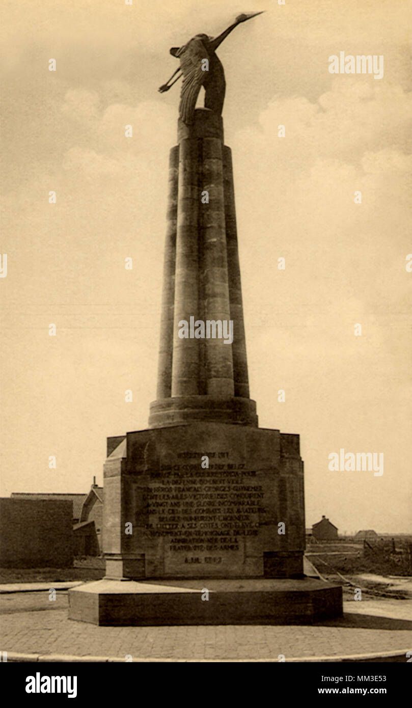 Poelcapelle Monument. Ypres. 1930 Stock Photo - Alamy