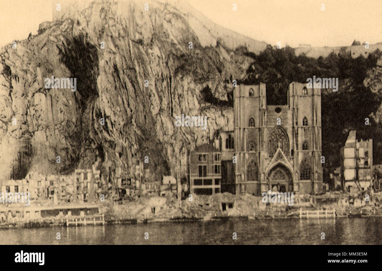 Church. Dinant. 1930 Stock Photo - Alamy