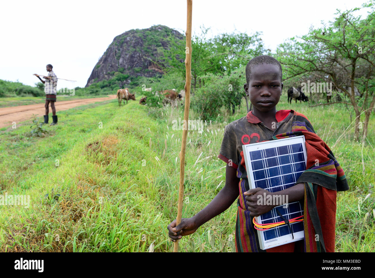 African tribe cell phone hi-res stock photography and images - Alamy