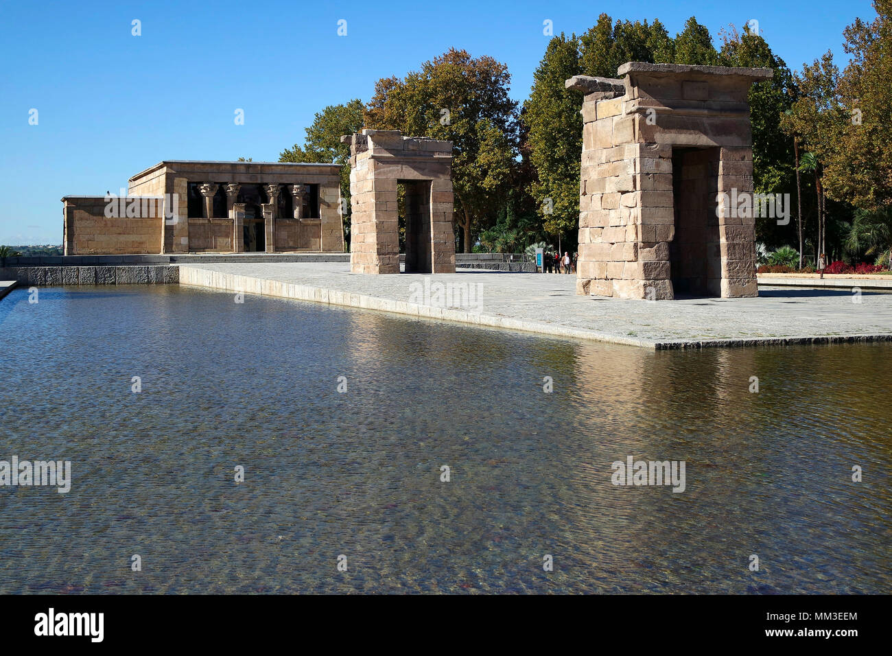 Templo de Debod, Madrid Stock Photo - Alamy