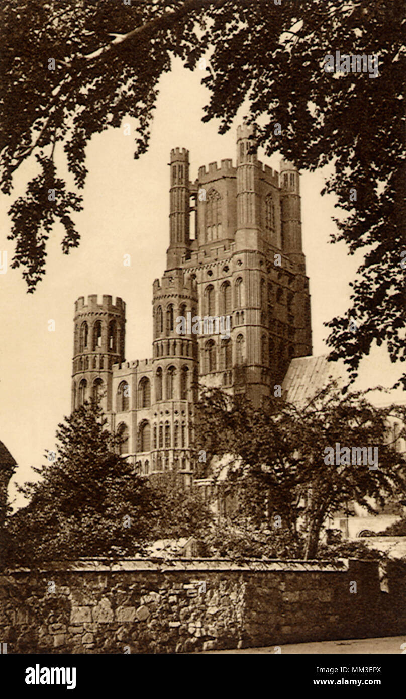Ely cathedral west tower hi-res stock photography and images - Alamy