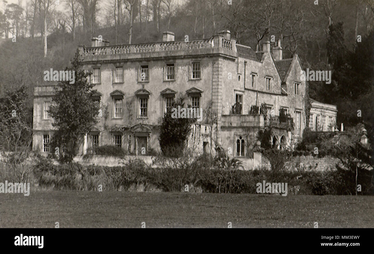 Iford Manor. Iford. 1940 Stock Photo - Alamy