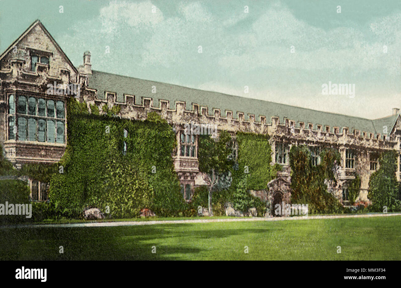 St. John's College. Oxford. 1910 Stock Photo - Alamy