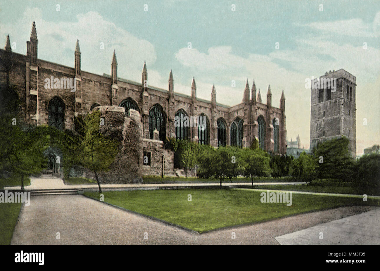 New College Chapel. Oxford. 1910 Stock Photo - Alamy