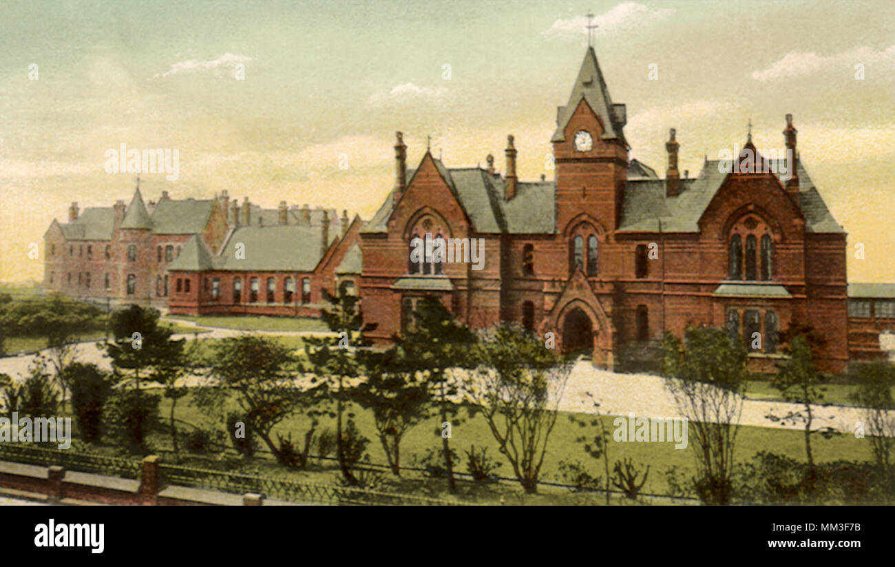 Infirmary. Wigan. 1912 Stock Photo - Alamy