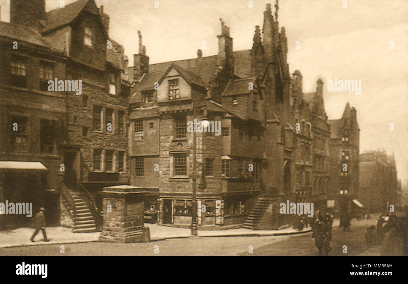 John knox house hi-res stock photography and images - Alamy