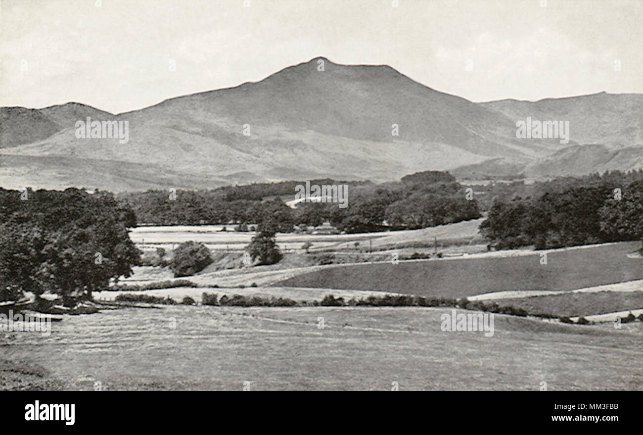 View of Ben Ledi. Callander. 1936 Stock Photo - Alamy