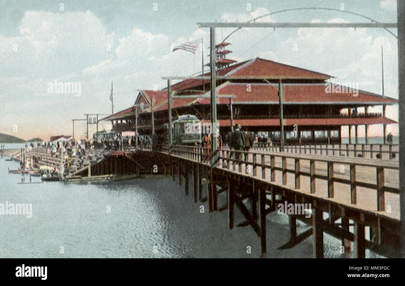 Auditorium. Playa del Rey. 1910 Stock Photo - Alamy