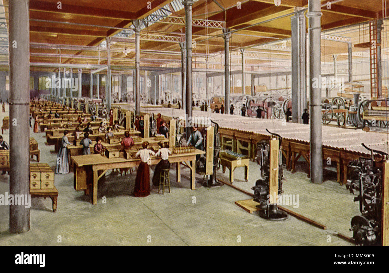 Anheuser-Busch Plant. Saint Louis. 1910 Stock Photo - Alamy