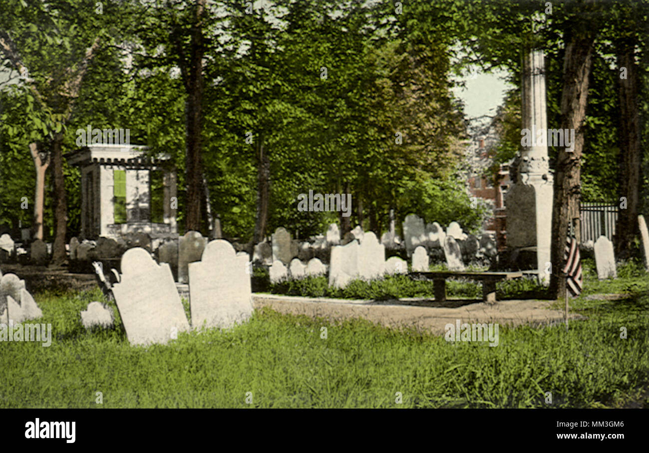 Boston copps hill hi-res stock photography and images - Alamy