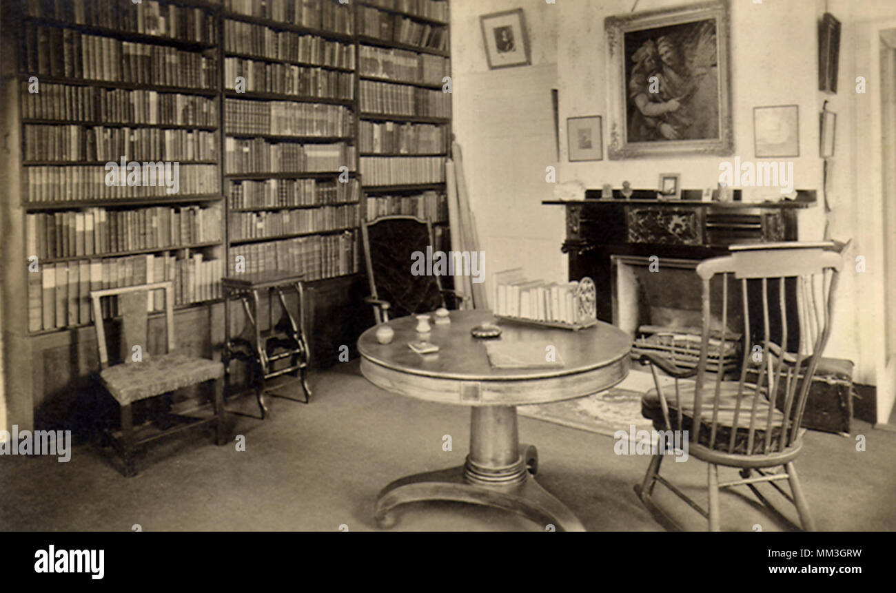 Ralph waldo emerson study hi-res stock photography and images - Alamy