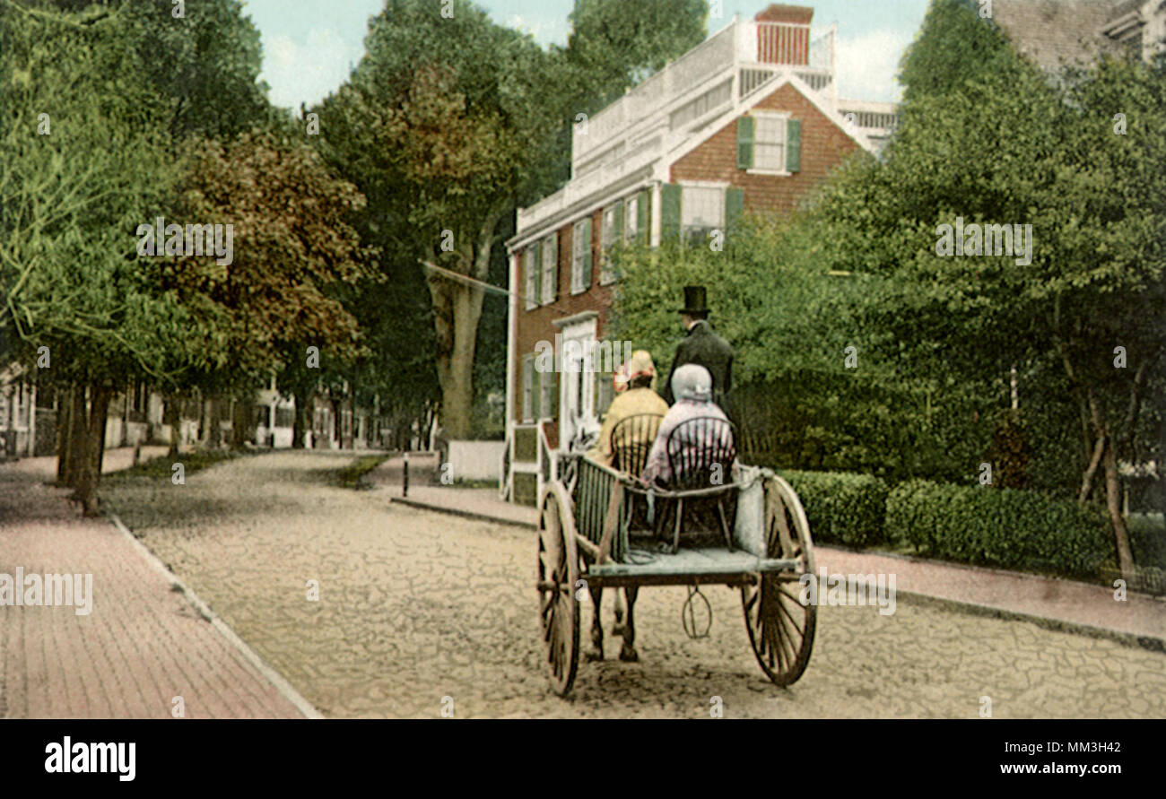 Nantucket main street hi-res stock photography and images - Alamy