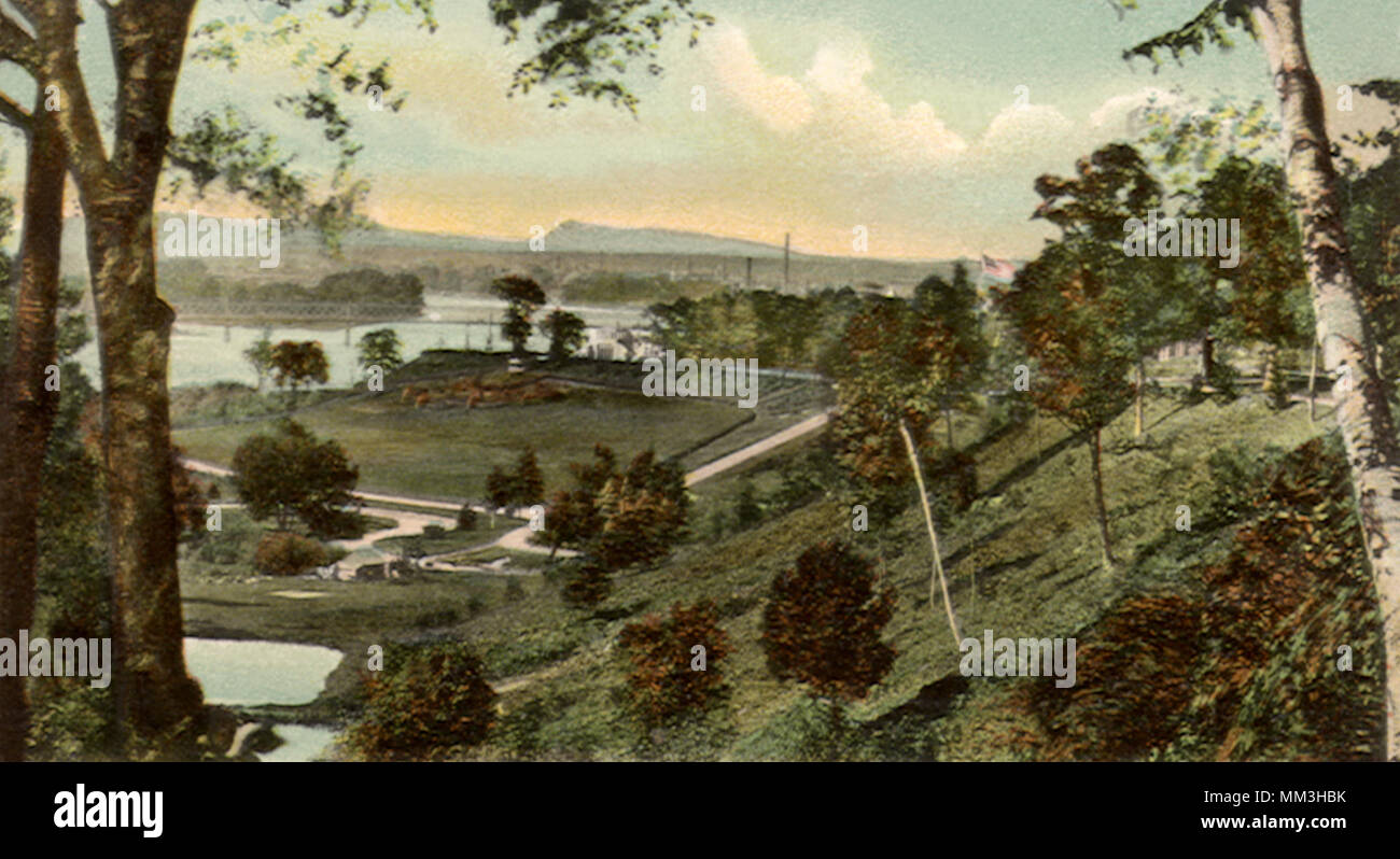 Connecticut River. Springfield. 1906 Stock Photo - Alamy