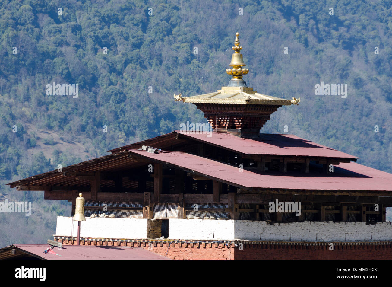 Fortress and monastery, Dzong, Trongsa, Bhutan Stock Photo - Alamy