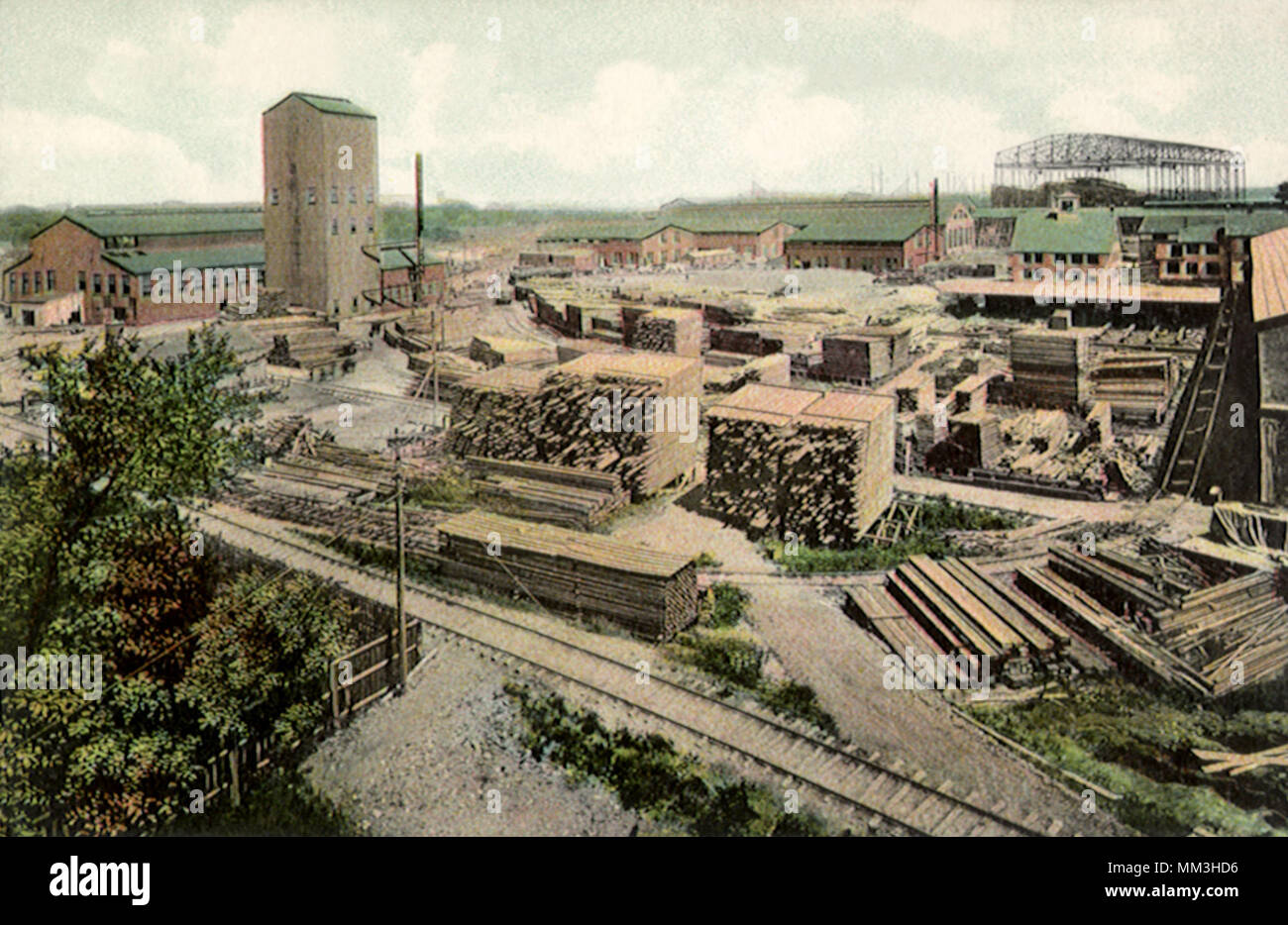 Ship yard 1910 hi-res stock photography and images - Alamy