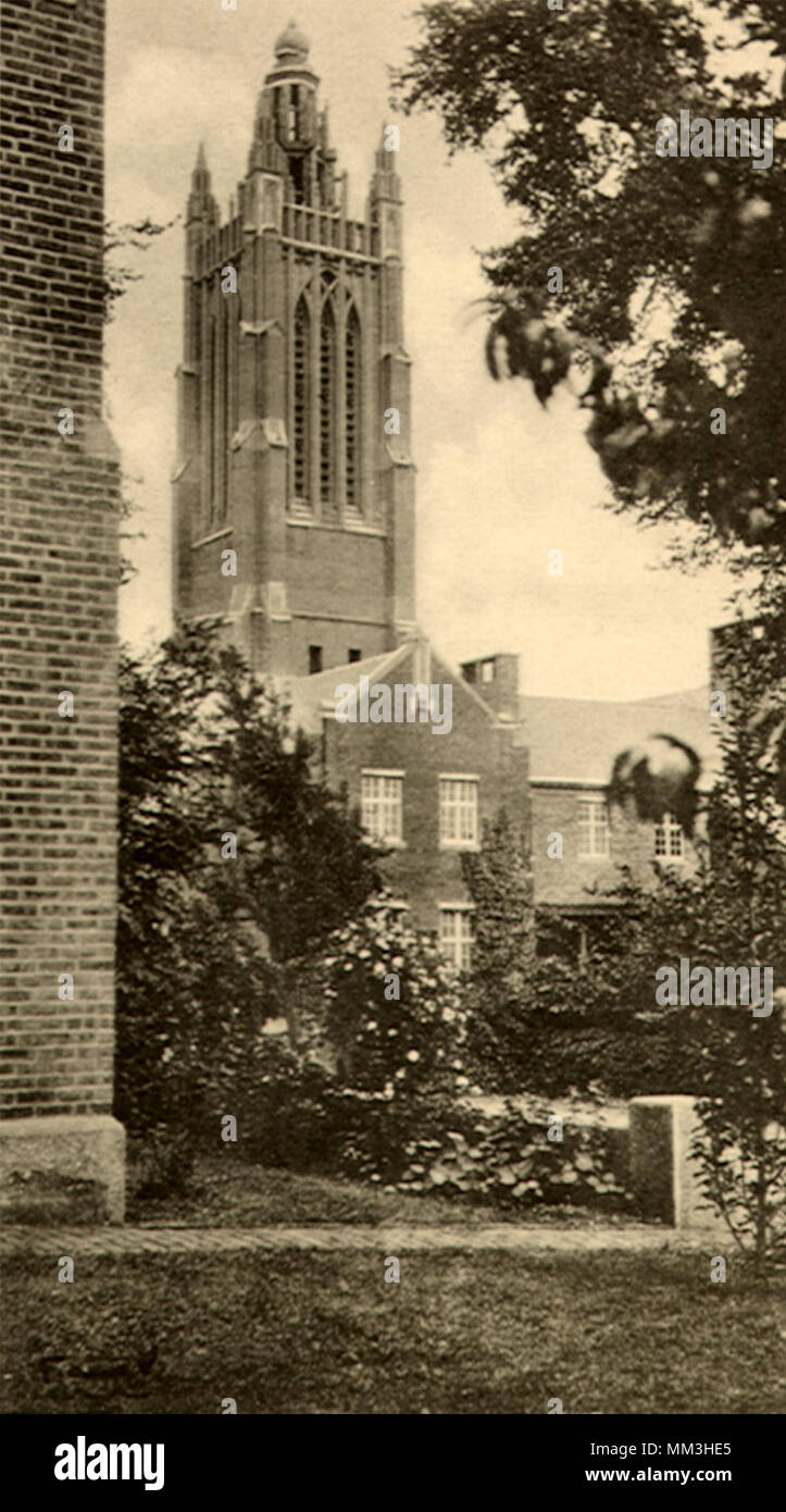 Tower of Howe Building. Watertown. 1930 Stock Photo - Alamy
