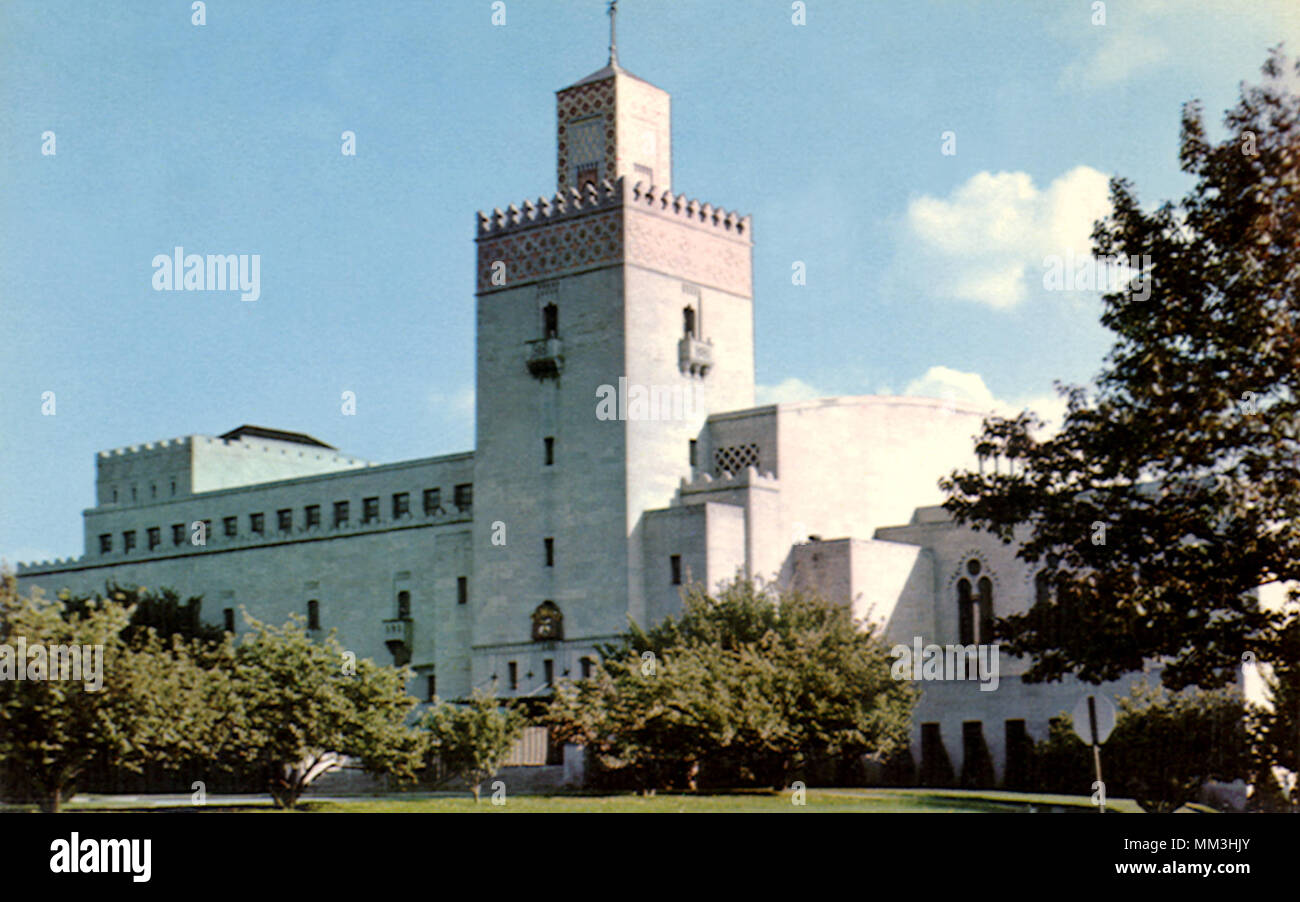 Zembo Mosque. Harrisburg. 1960 Stock Photo - Alamy