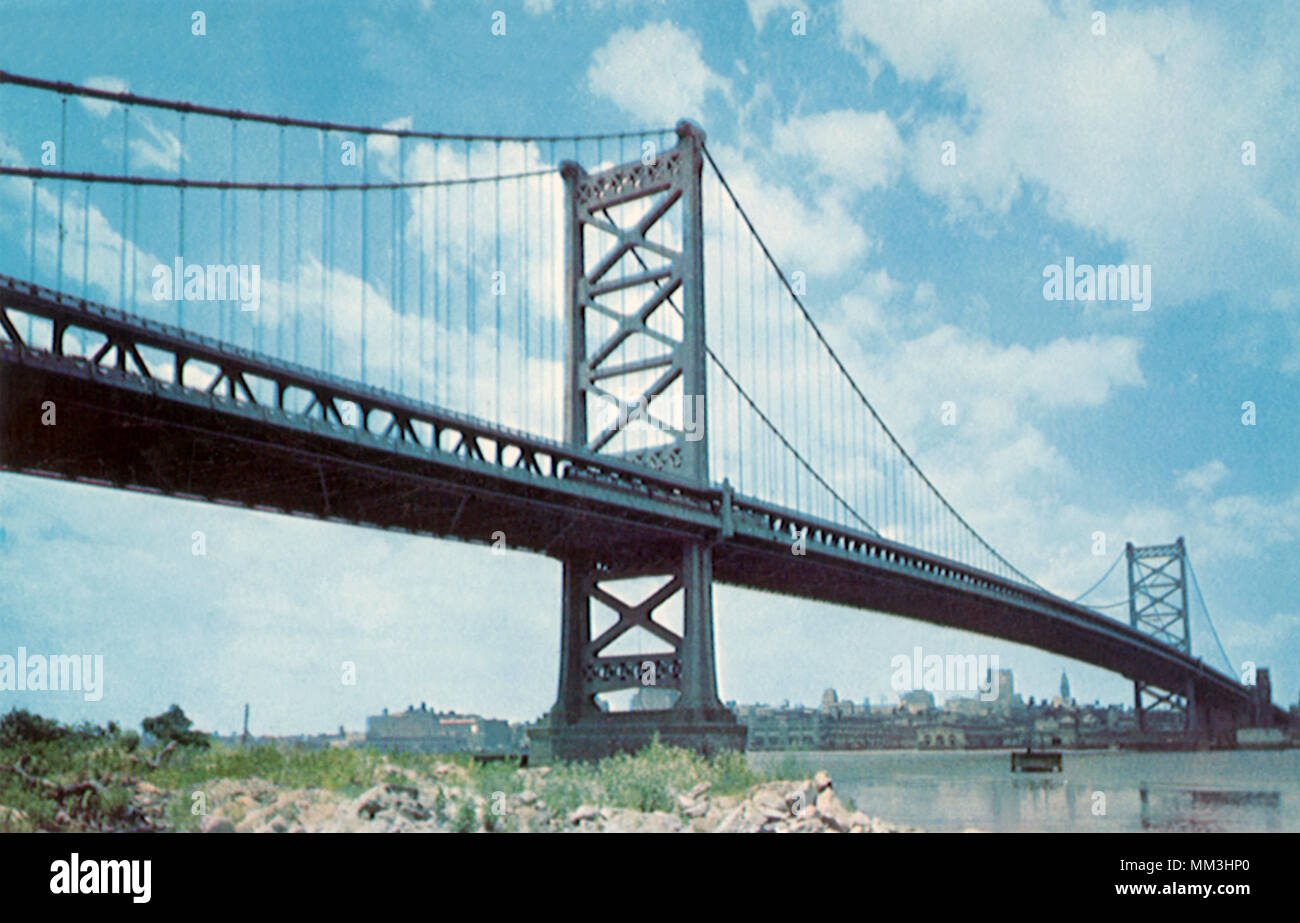 Franklin bridge hi-res stock photography and images - Alamy