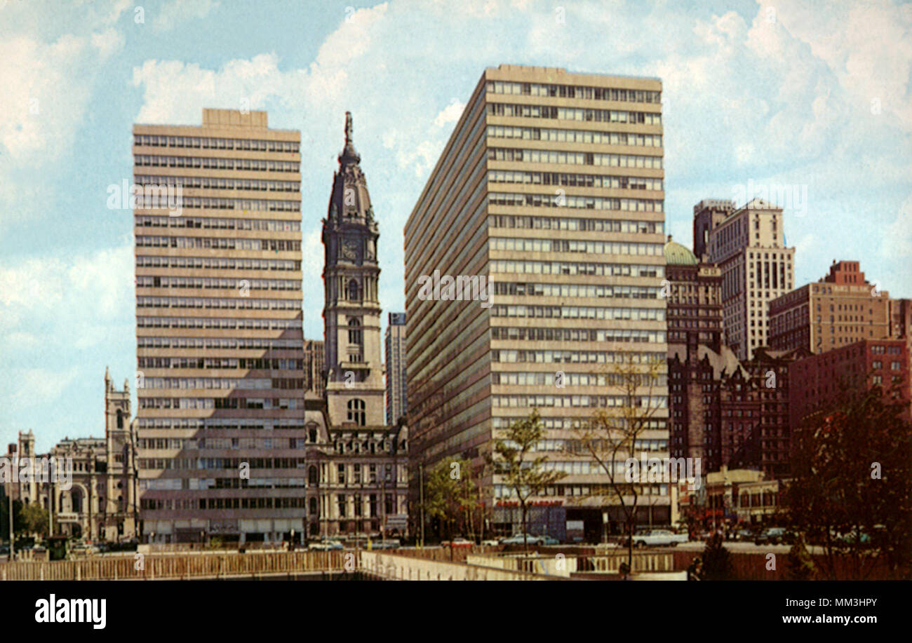 Penn Center. Philadelphia. 1960 Stock Photo - Alamy