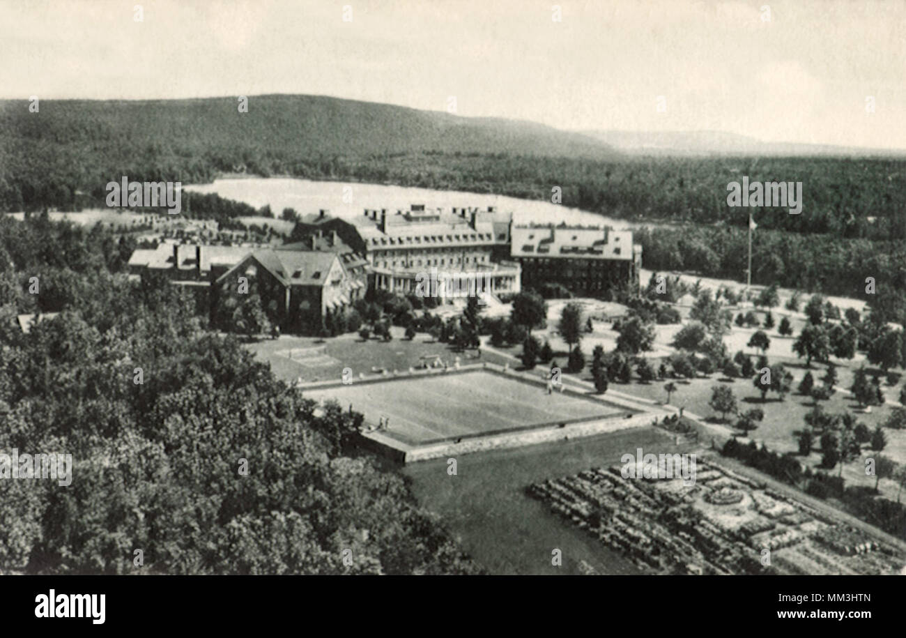 Skytop Club Lodge. Skytop. 1943 Stock Photo - Alamy