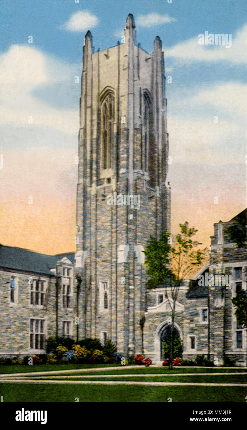 Tower at Scarritt College. Nashville. 1952 Stock Photo - Alamy