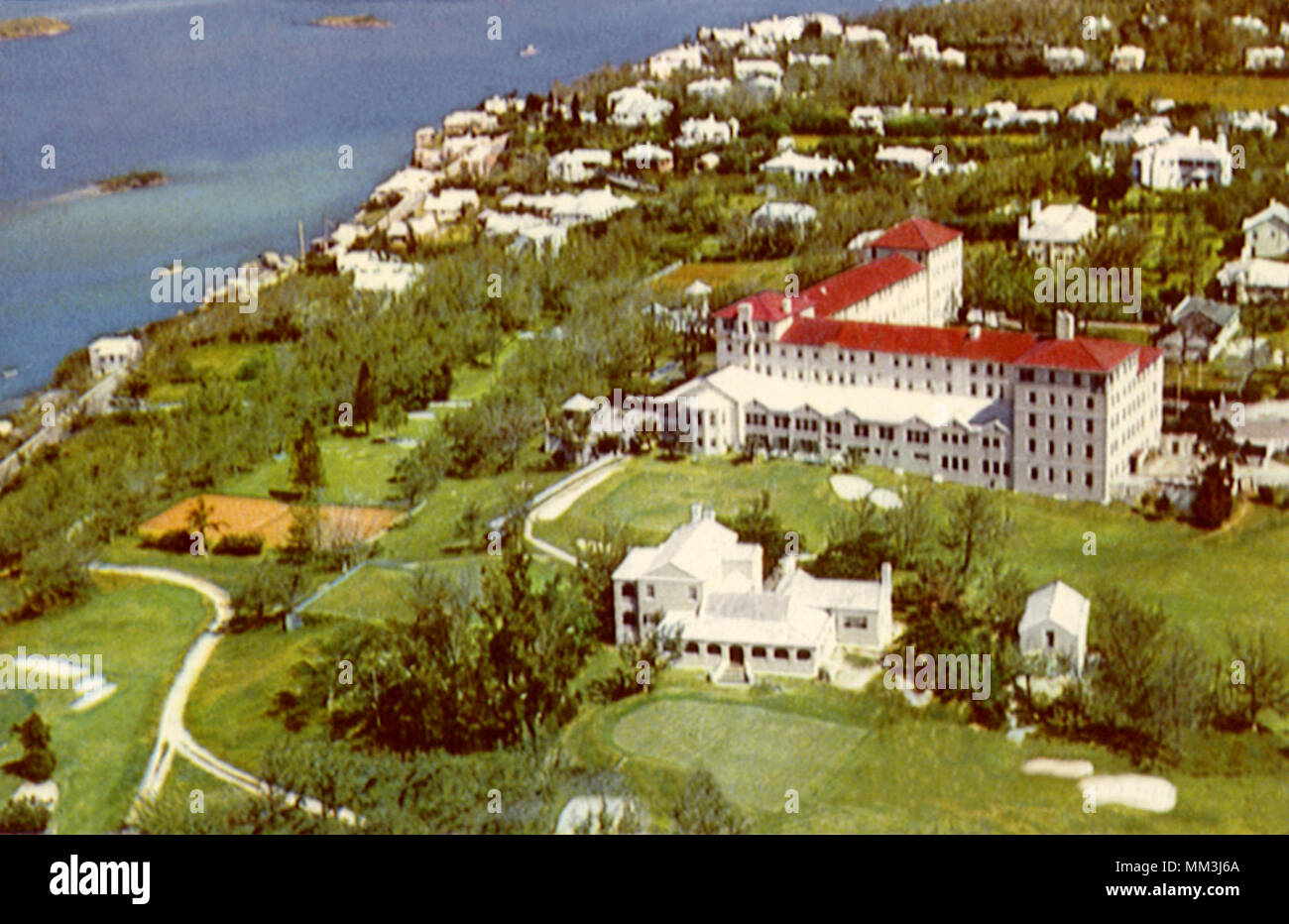 Belmont Manor Hotel. Bermuda. 1960 Stock Photo - Alamy