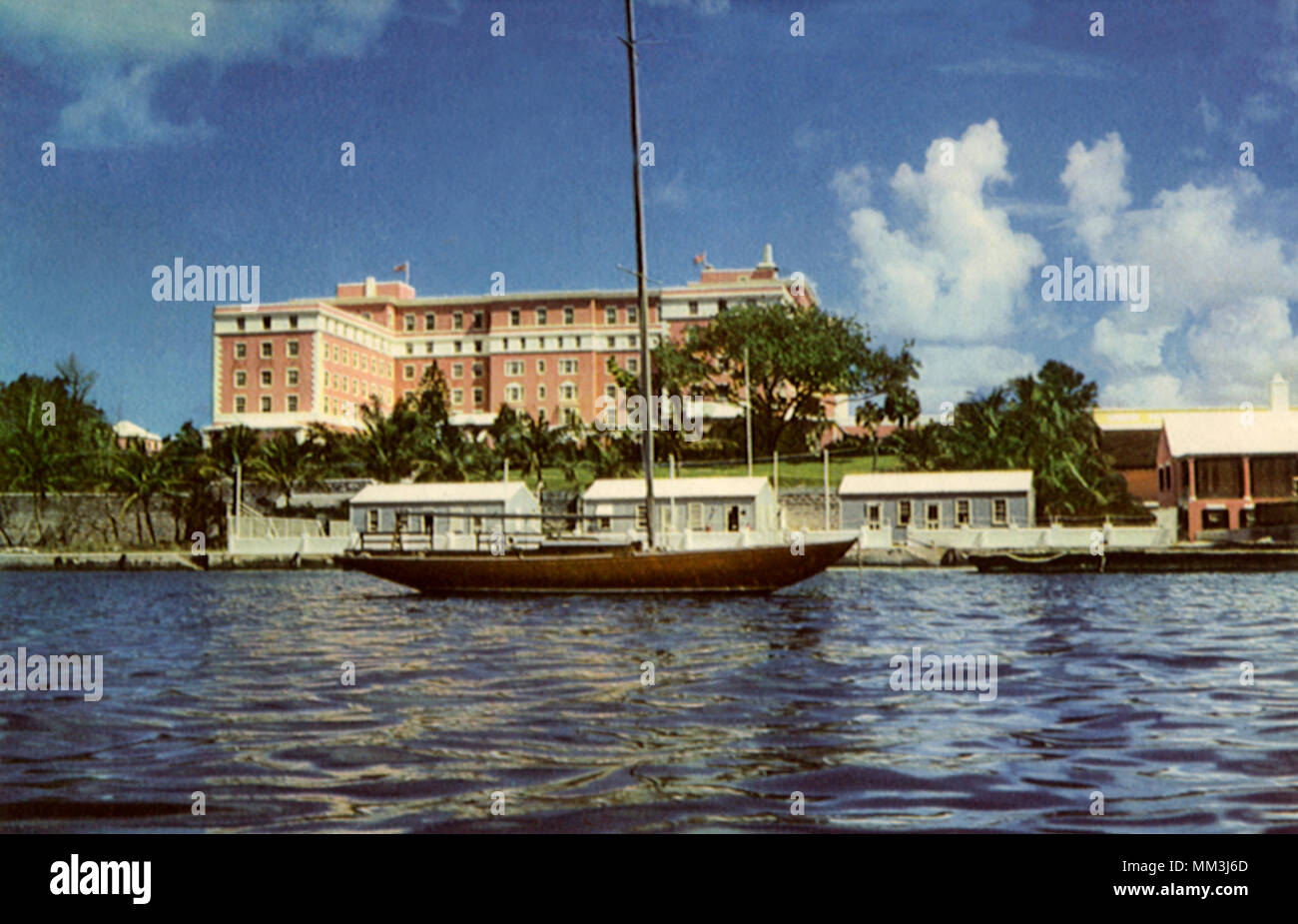 Bermudiana Hotel. Hamilton. 1960 Stock Photo - Alamy