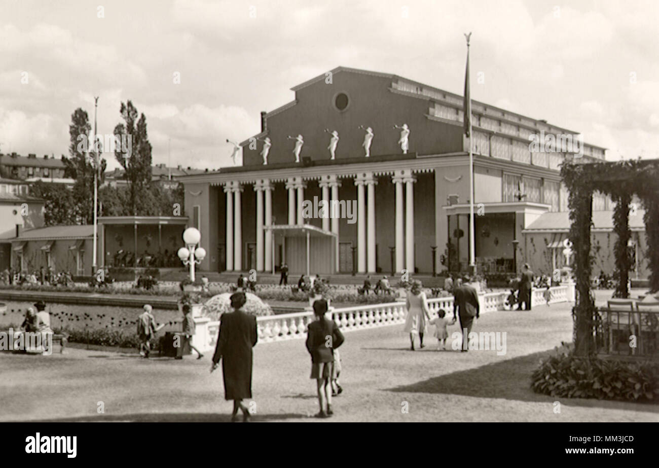 Concert Hall. Gothenburg. 1940 Stock Photo - Alamy