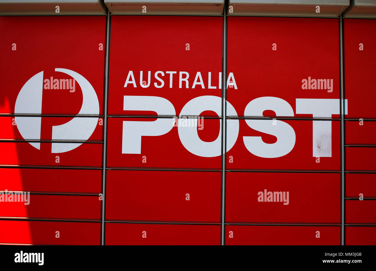 Australia post logo hi-res stock photography and images - Alamy