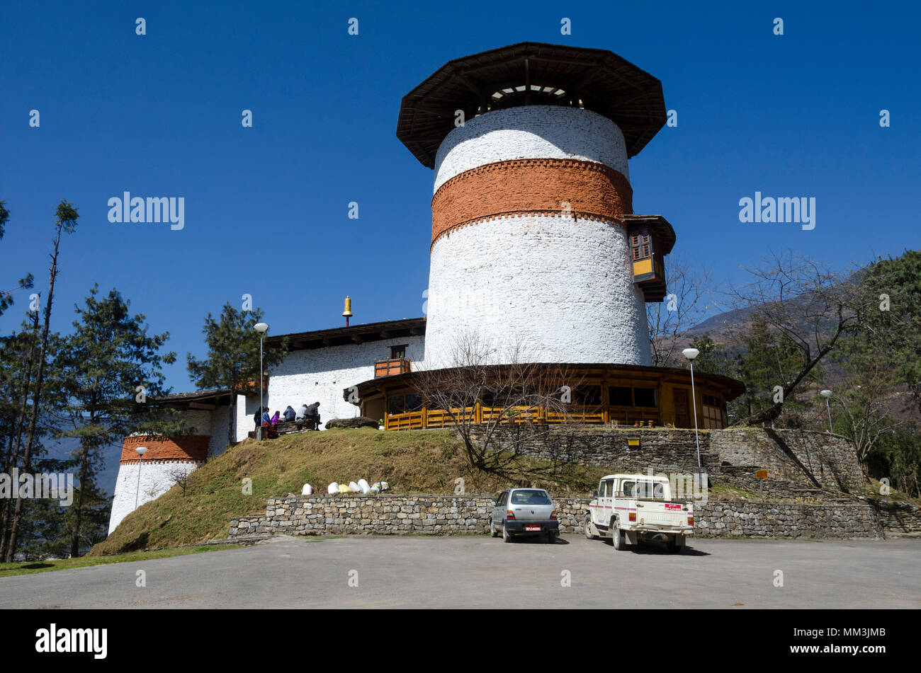 Tower of trongsa museum hi-res stock photography and images - Alamy