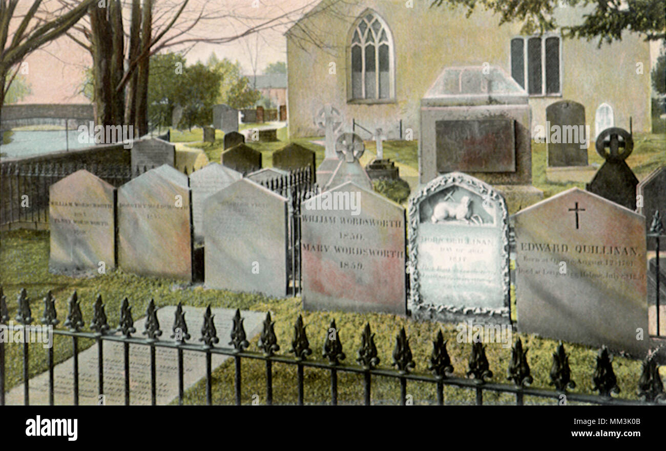Wordsworths grave hi-res stock photography and images - Alamy
