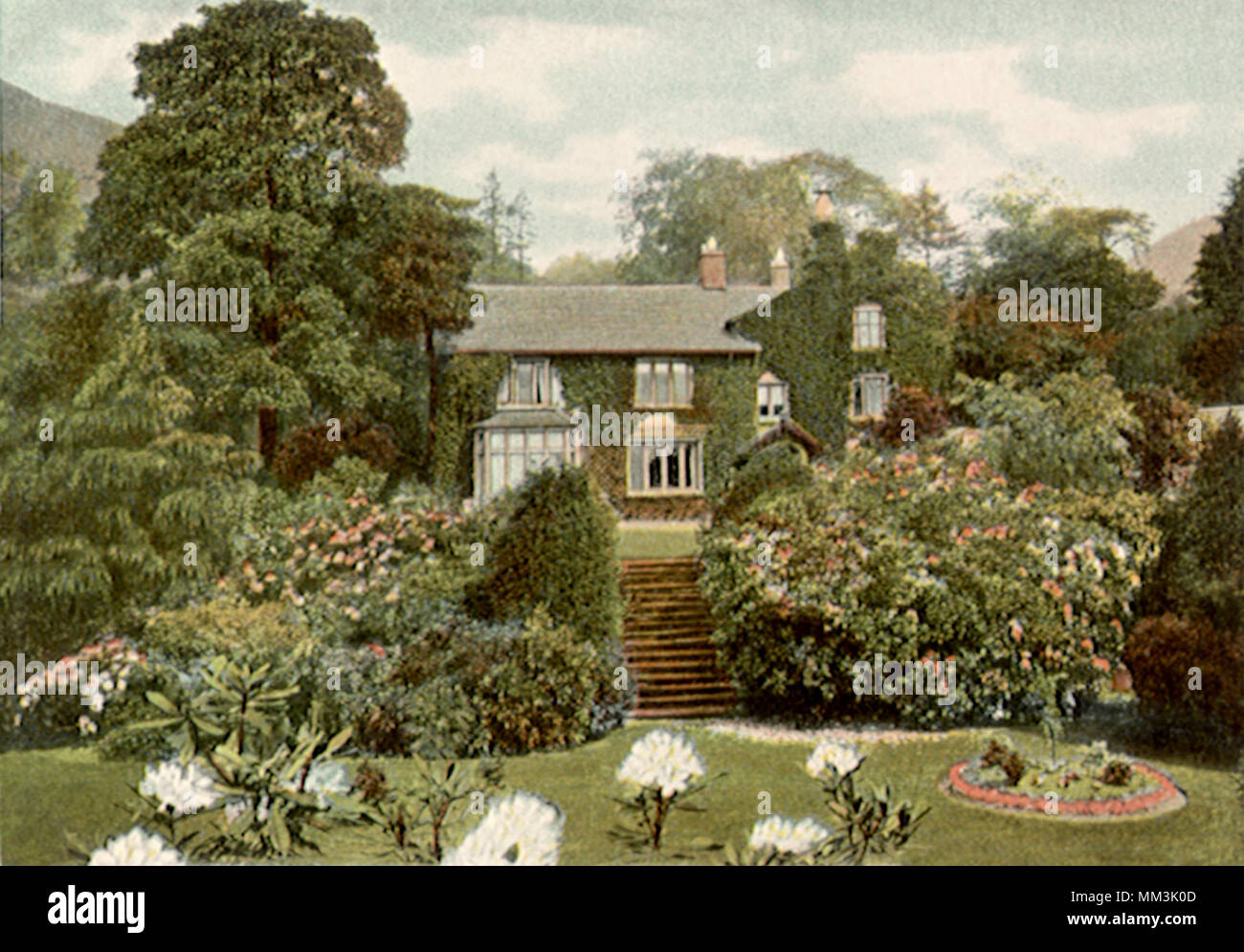 Rydal Mount. Grasmere. 1910 Stock Photo - Alamy