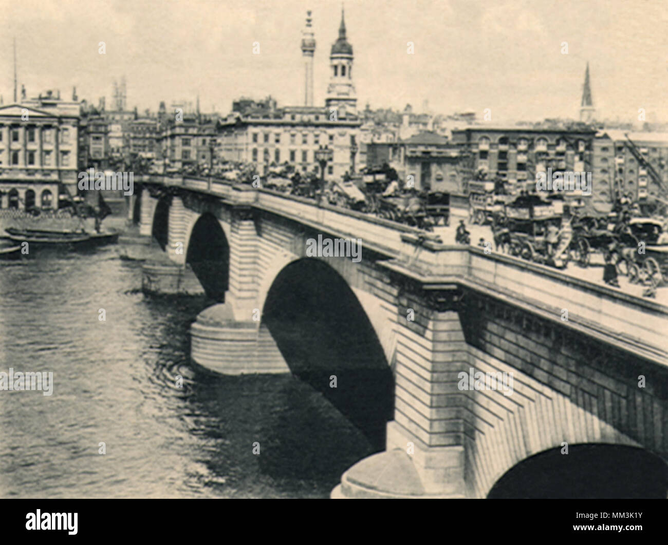 London Bridge. 1907 Stock Photo - Alamy