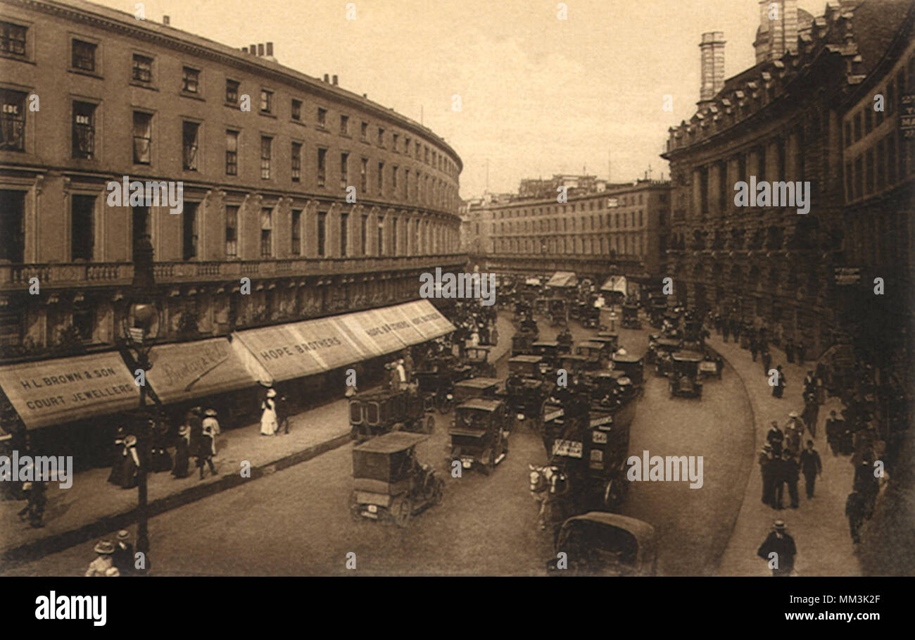 1910 london street hi-res stock photography and images - Alamy