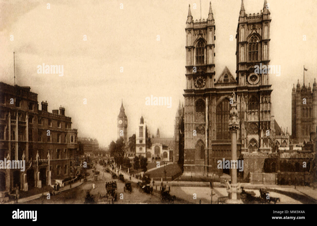 Westminster Abbey. London. 1910 Stock Photo - Alamy