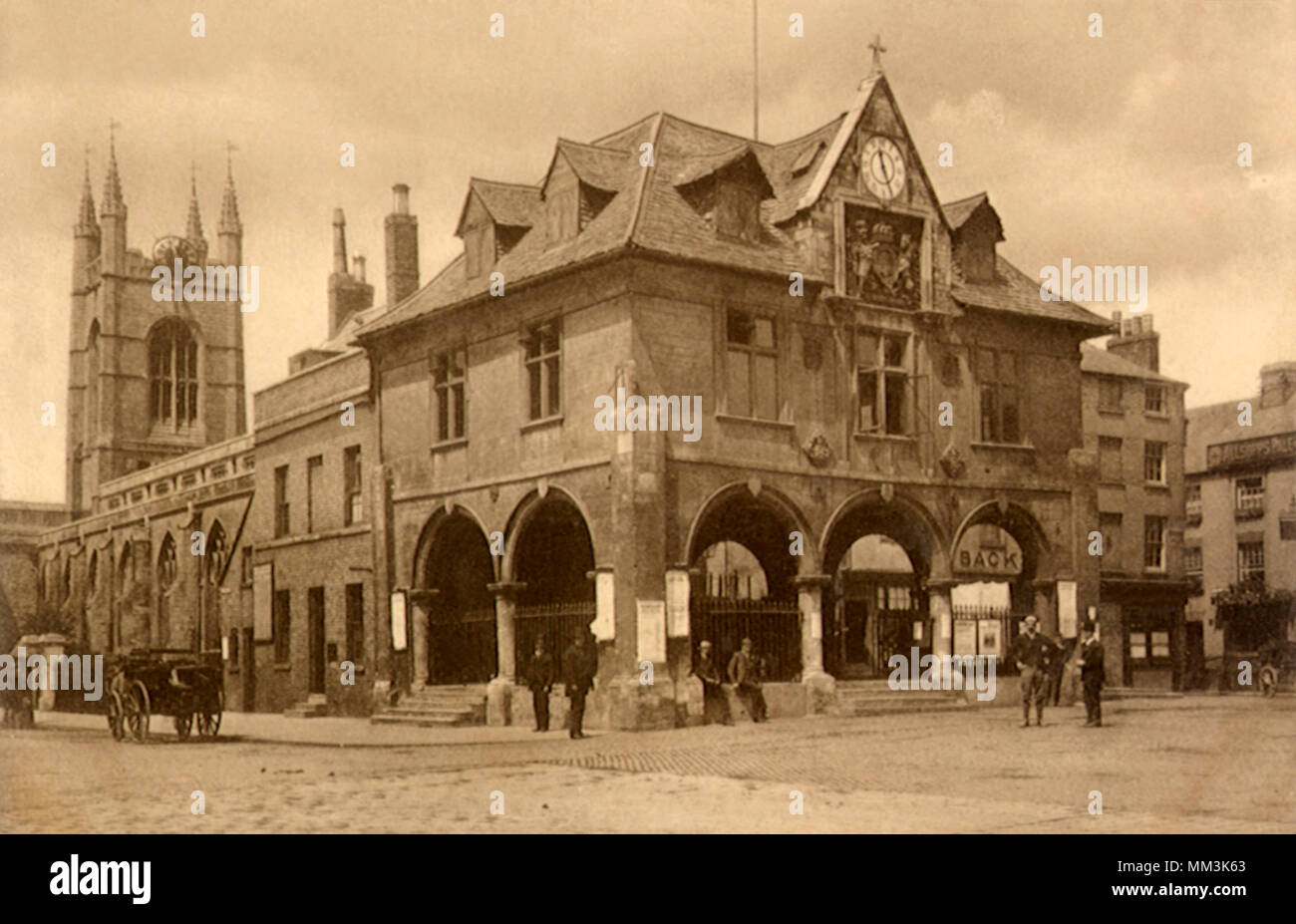 Town Hall. Peterborough. 1910 Stock Photo - Alamy