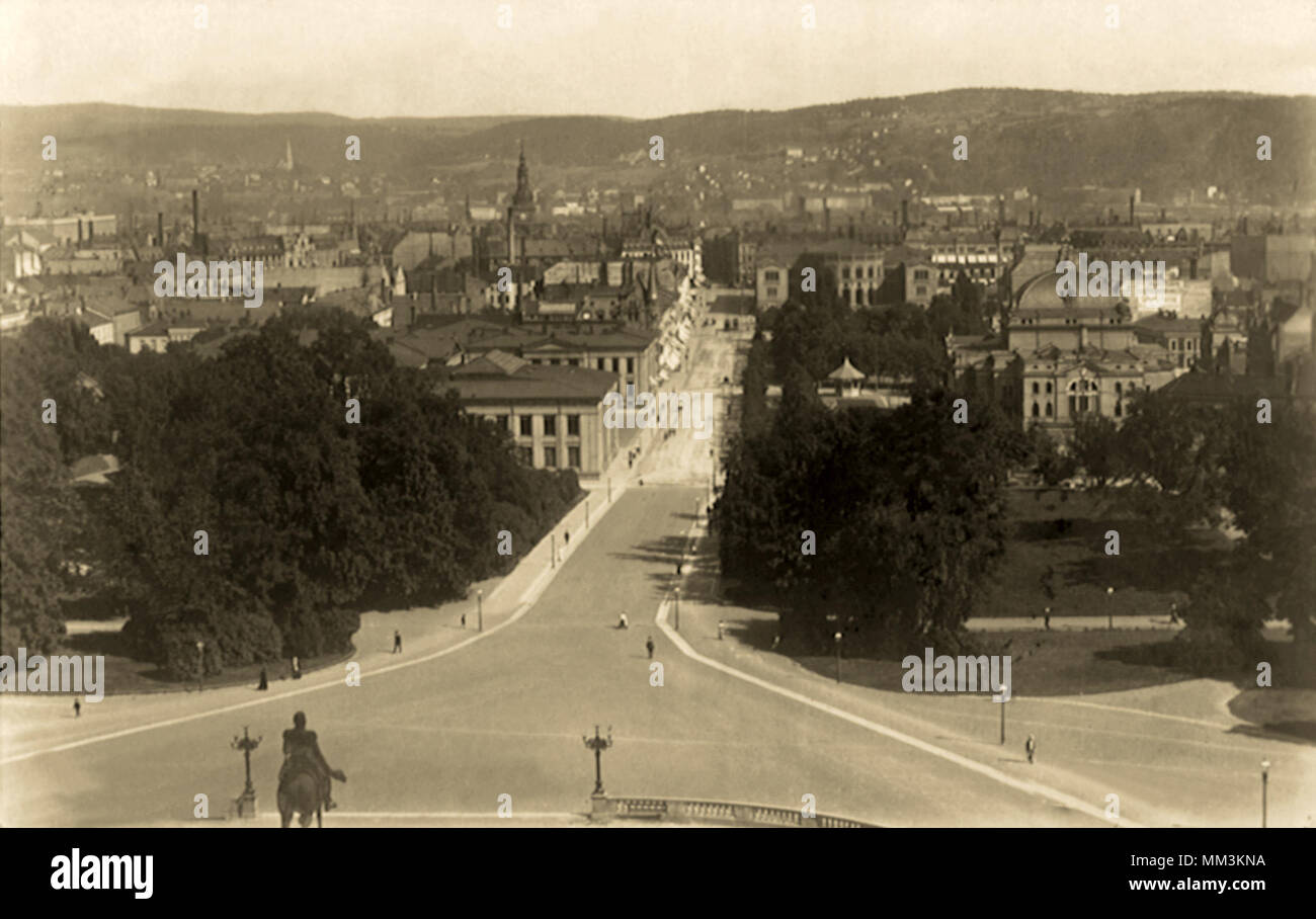 Oslo or christiania or kristiania hi-res stock photography and images ...