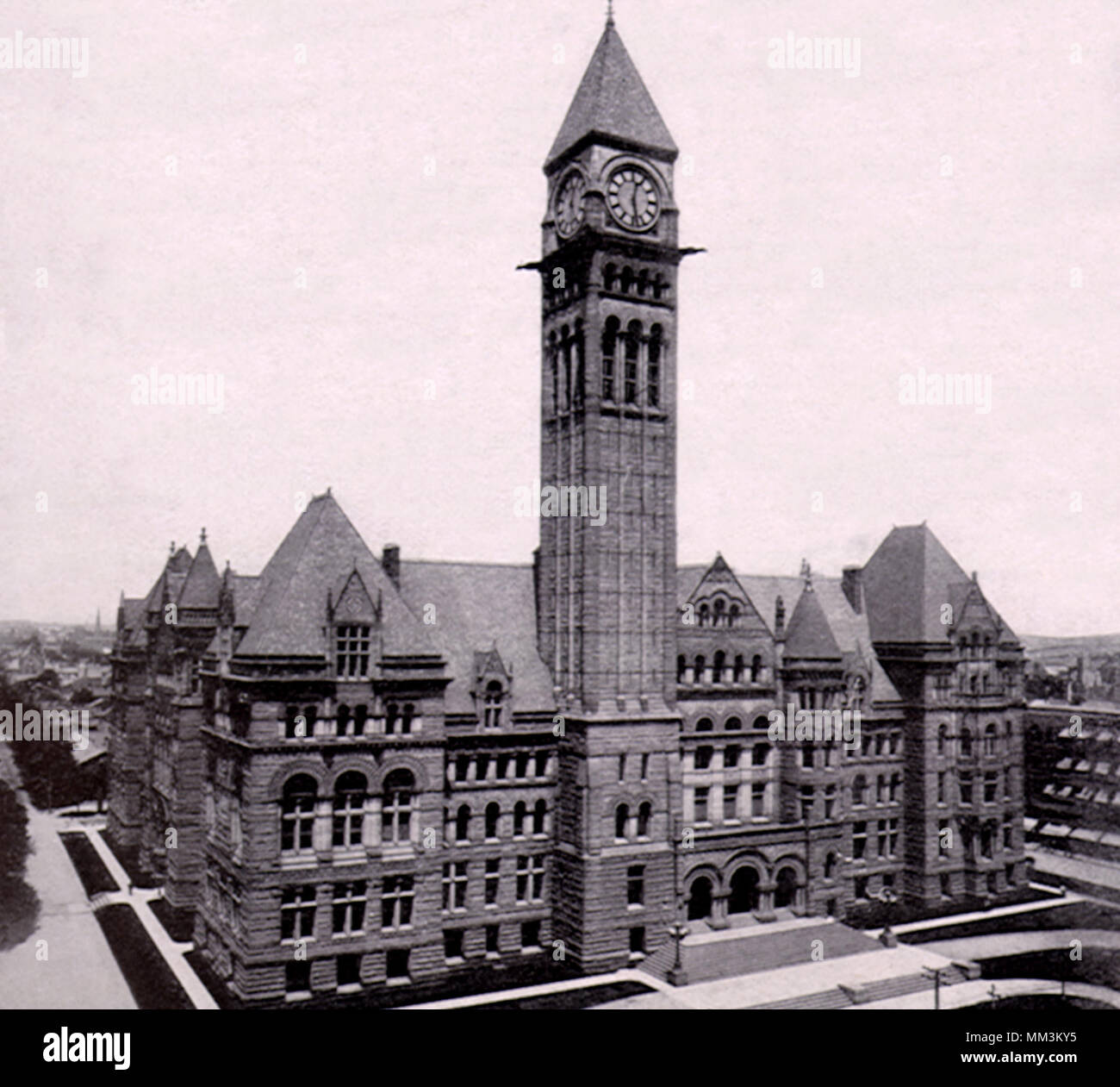City Hall. Toronto. 1920 Stock Photo - Alamy
